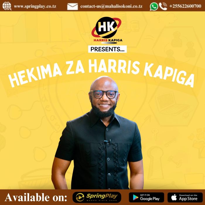 Hekima za Harris Kapiga 02