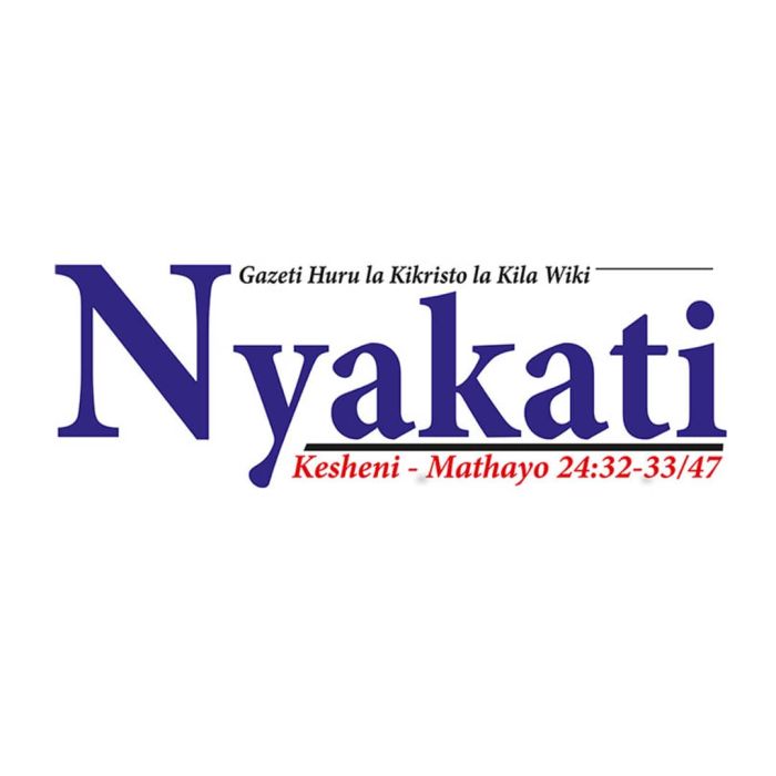 Nyakati Christian Newspaper Toleo Na. 1214