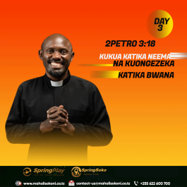 Kukua katika Imani na kuimarika katika BWANA